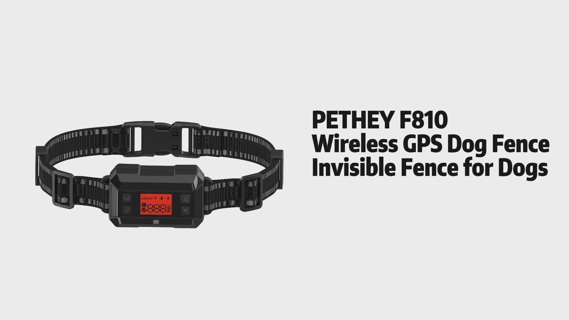 PetHey F810 Wireless Dog Fence - Smart, Safe & No-Wire Containment